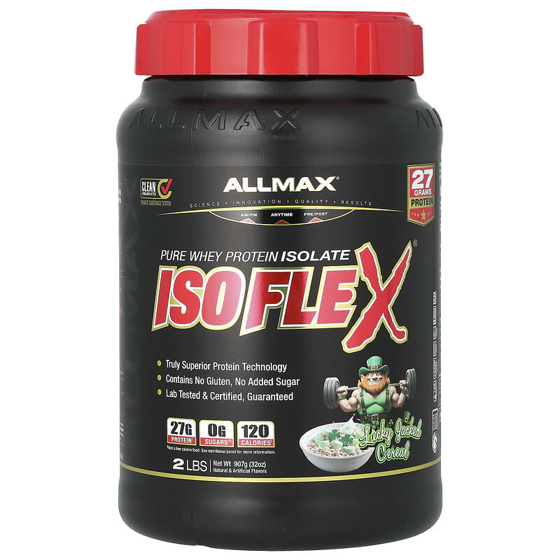 Allmax Isoflex Pure Whey Protein Isolate 2 Lbs Cereal