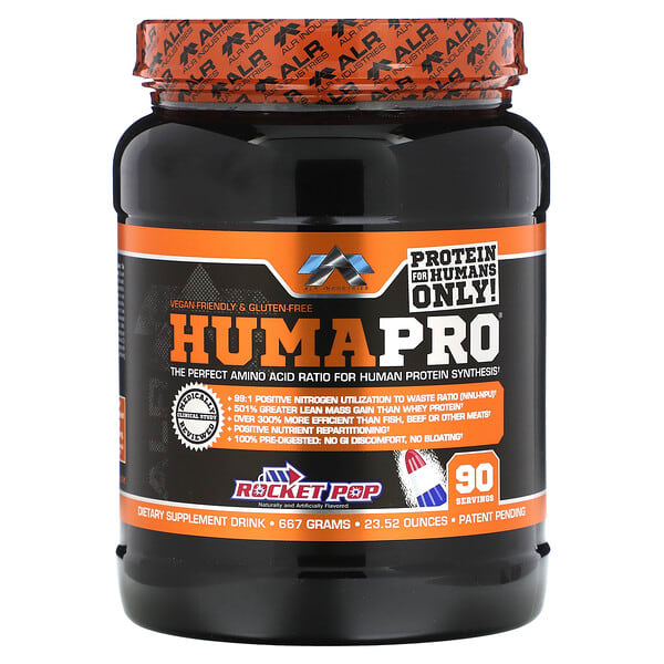 HumaPro Rocket Pop 667g ALR Industries bổ sung dinh dưỡng