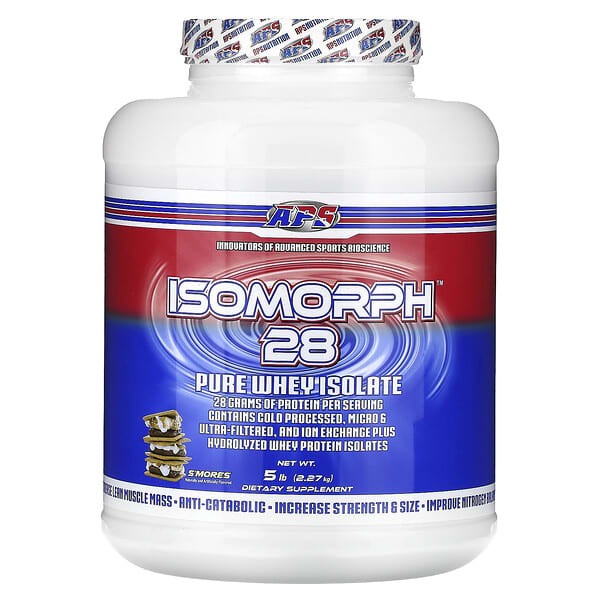 Bột Protein Isolate APS Isomorph 28 S'mores 5 lb
