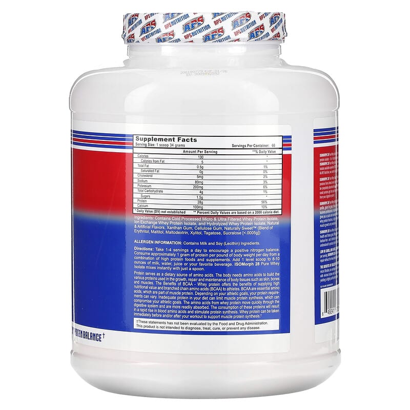 APS Isomorph 28 Pure Whey Isolate Strawberry 5 Lb