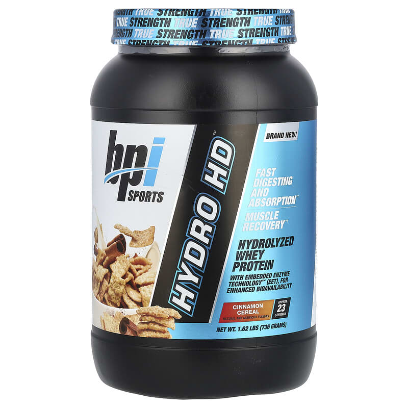 BPI Sports Hydro Hd Whey Protein Cinnamon Cereal 736g
