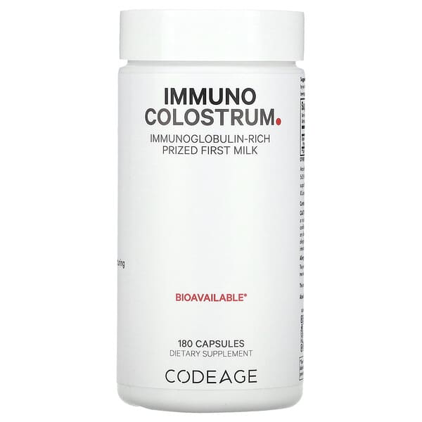 Codeage Immuno Colostrum 180 Viên Hỗ Trợ Miễn Dịch