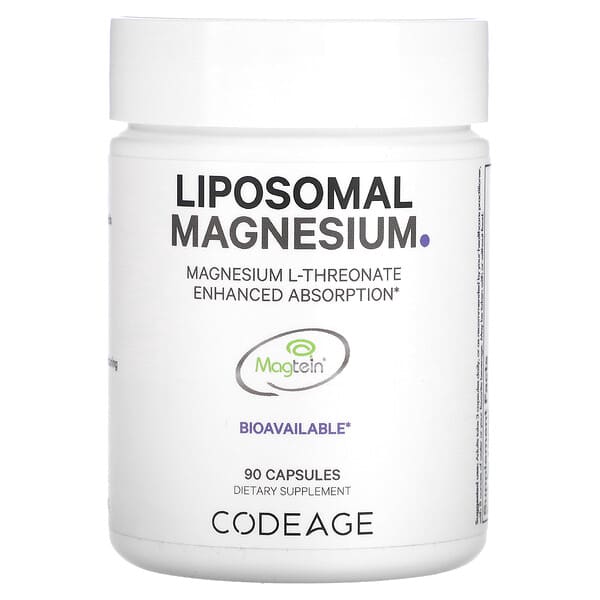Magnesium L-Threonate Liposomal Codeage 90 Viên