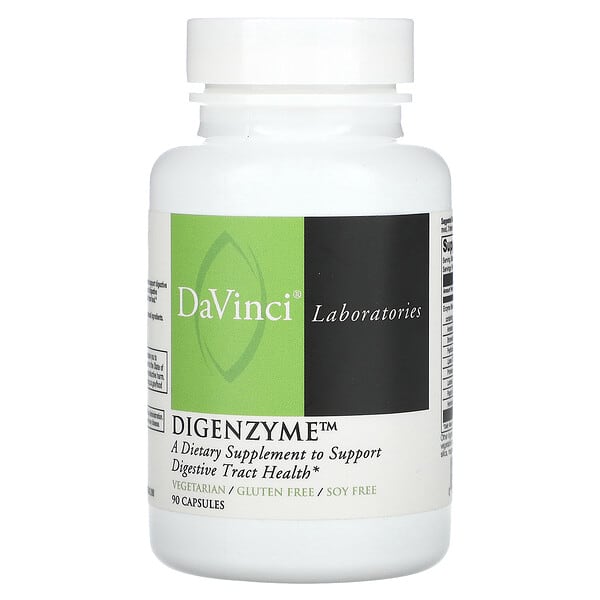 Viên uống Digenzyme DaVinci Labs 90 viên hỗ trợ tiêu hóa