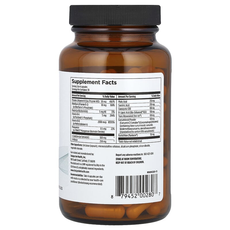 Mitochondrial Nrg 120 Vegetarian Capsules Designs For Health