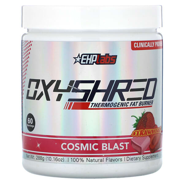 EHPlabs OxyShred Giảm Cân Cosmic Blast Dâu 288g