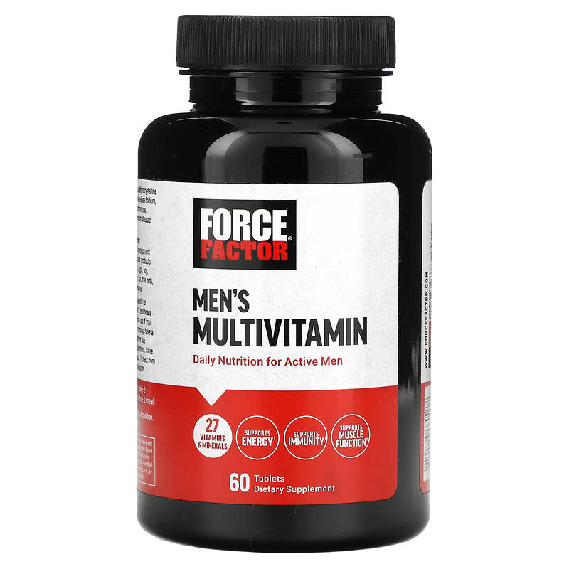 Force Factor Men's Multivitamin 60 Tablets Bổ Sung Dinh Dưỡng