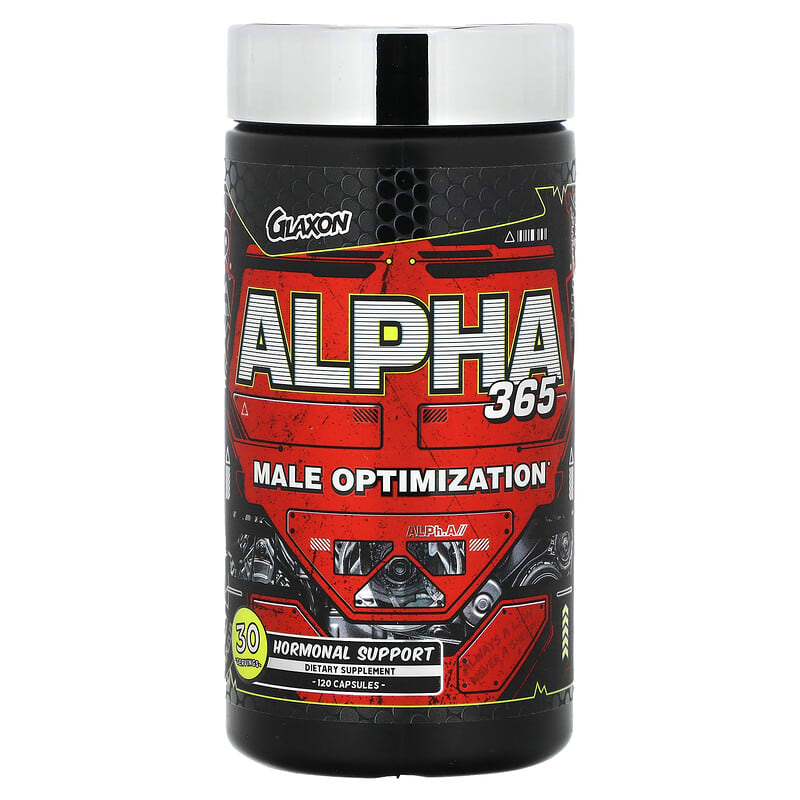 Glaxon Alpha 365 Male Optimization 120 Capsules