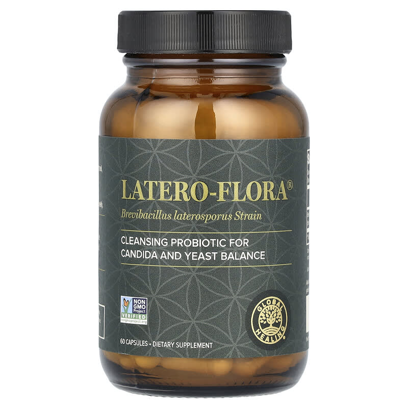 Global Healing Latero-Flora 60 Capsules Hỗ Trợ Tiêu Hóa
