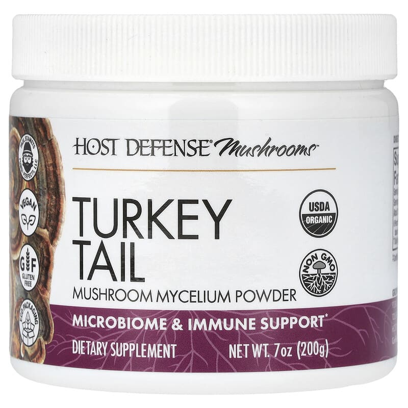 Host Defense Turkey Tail Mushroom 7 oz 200 g
