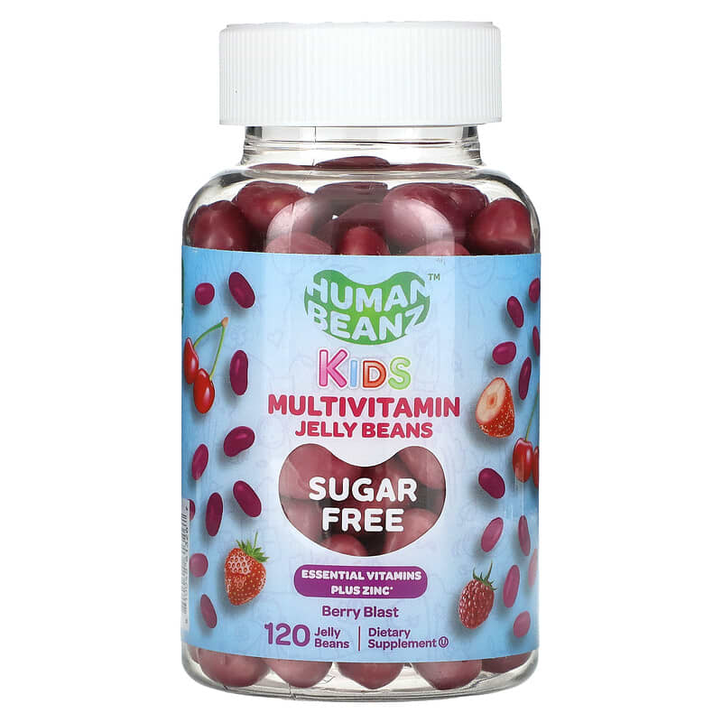 Human Beanz Kids Sugar Free Multivitamin Jelly Beans 120g