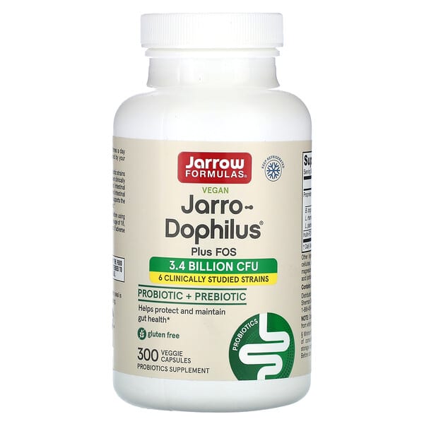 Viên uống Jarrow Dophilus Plus FOS 300 viên chay