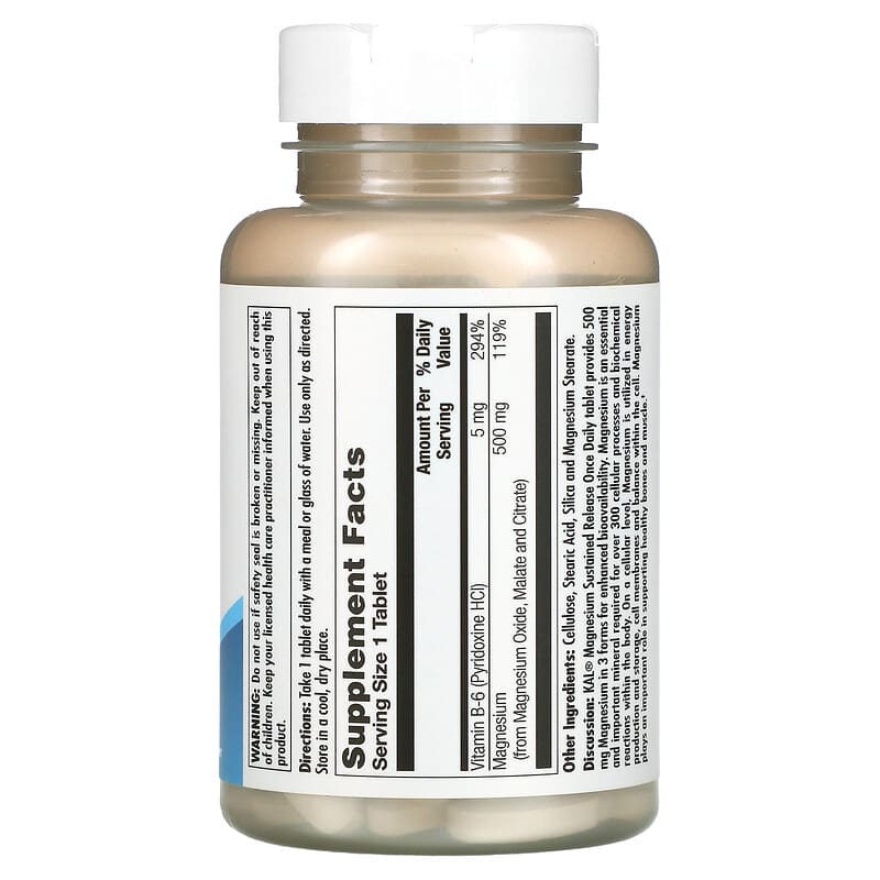 KAL Magnesium Triple Source 100 Tablets | XaXi
