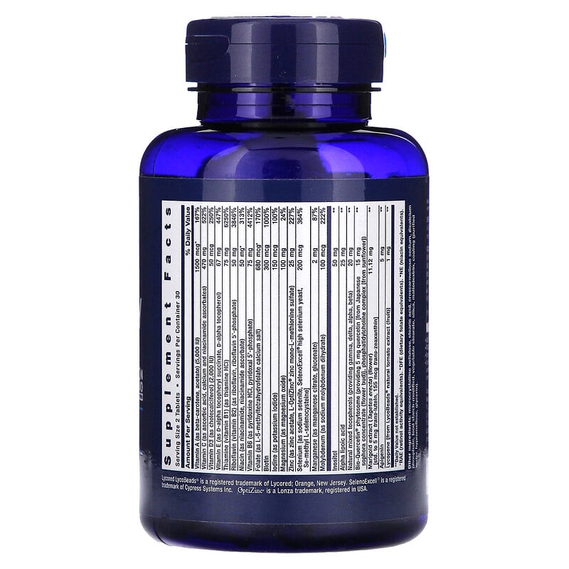 Life Extension Two-Per-Day Multivitamin V2 60 Tablets