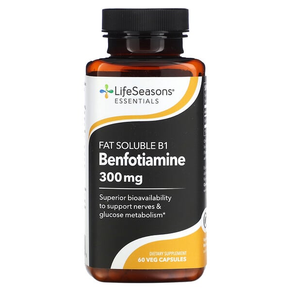 Viên uống Benfotiamine 300mg LifeSeasons cho sức khỏe