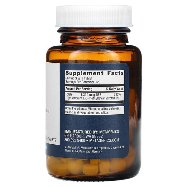 Viên uống FolaPro Metagenics 120 viên hỗ trợ sức khỏe