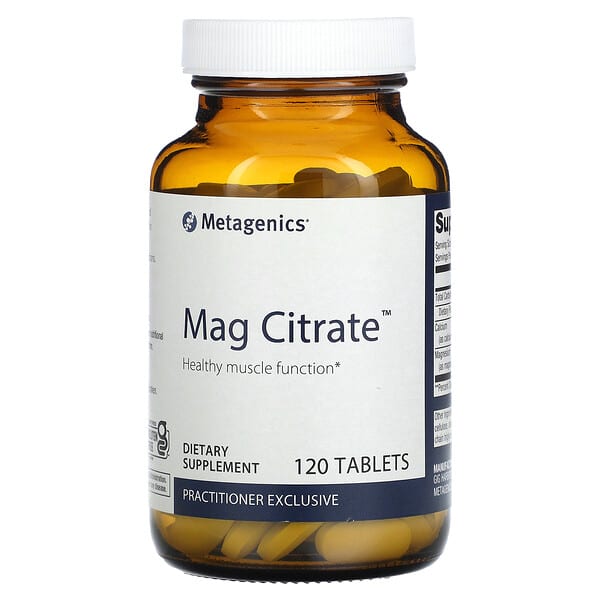 Viên uống Mag Citrate Metagenics 120 viên hỗ trợ sức khỏe
