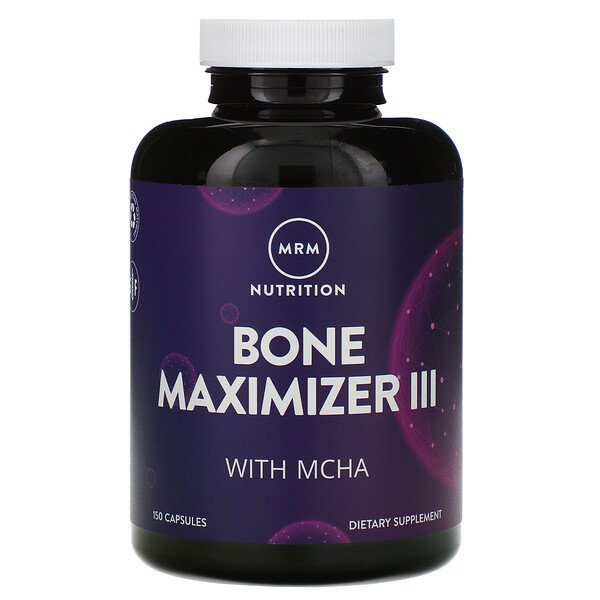 MRM Nutrition Bone Maximizer III with MCHA 150 Capsules | XaXi