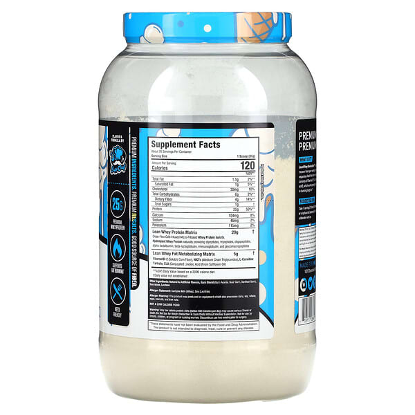 Bột protein MuscleSport Lean Whey Iso-Hydro Vanilla 2lbs