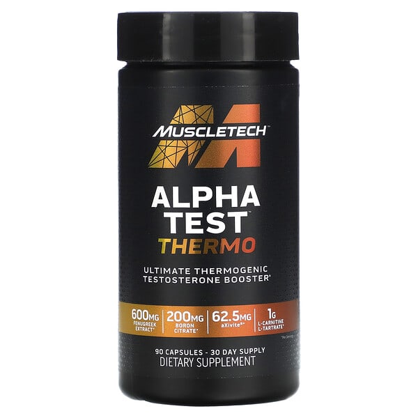 Viên uống giảm cân MuscleTech Alpha Test Thermo 90 viên