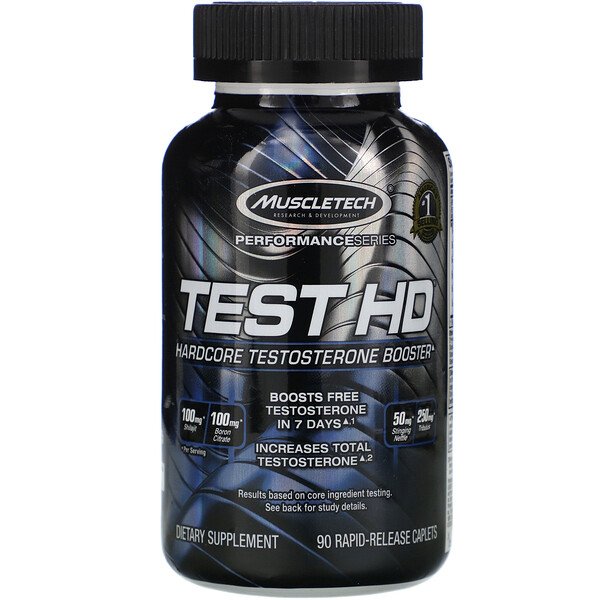 MuscleTech Test HD Powerful Testosterone Amplifier 90 Caplets | XaXi