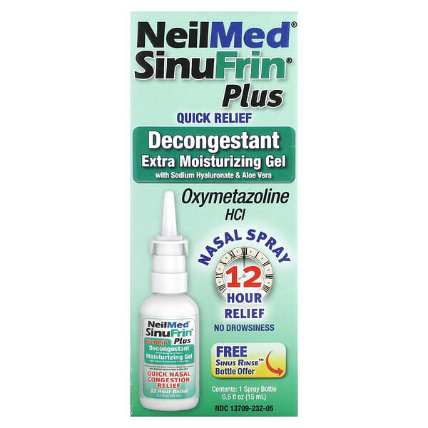 Xịt mũi NeilMed SinuFrin Plus 15ml giúp thông mũi hiệu quả