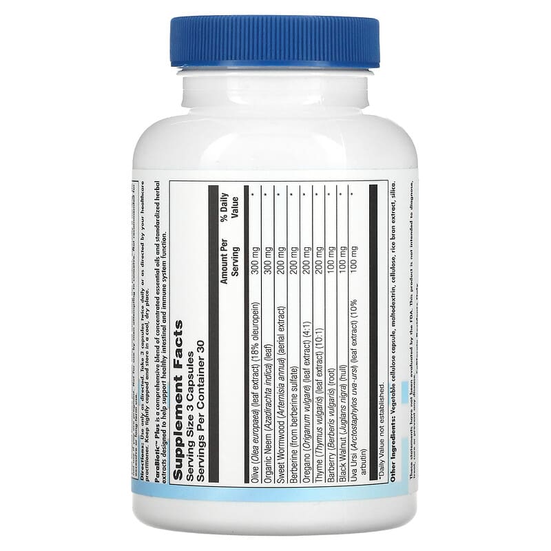 Nutra BioGenesis ParaBiotic Plus 90 Capsules | XaXi