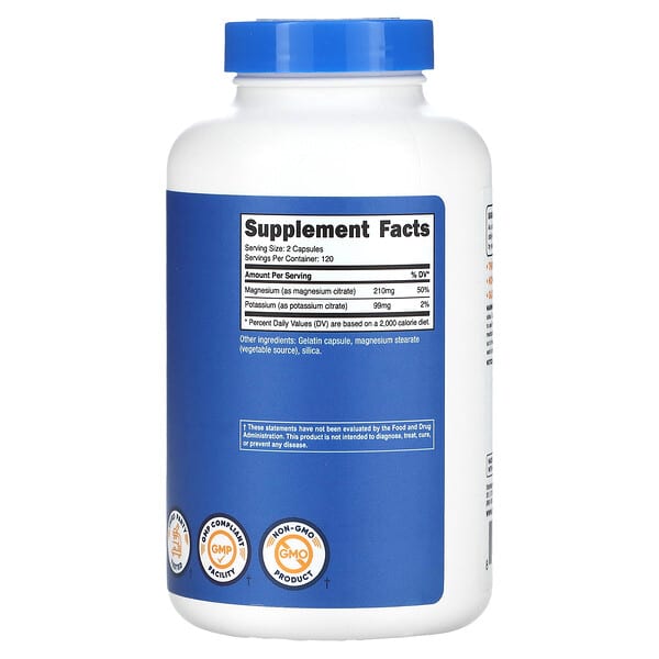 Nutricost Potassium Magnesium 240 viên hỗ trợ sức khỏe