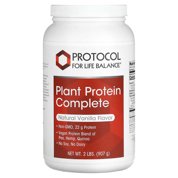 Bột Protein Thực Vật Protocol for Life Balance 2 lbs Vanilla