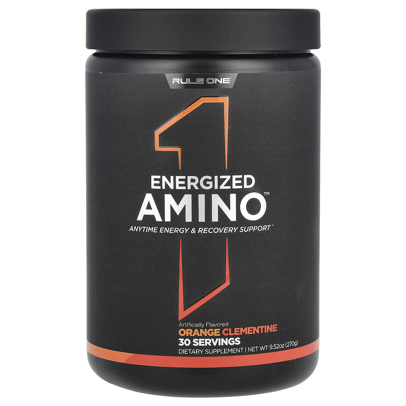 Rule One Proteins Energized Amino Orange Clementine 270g