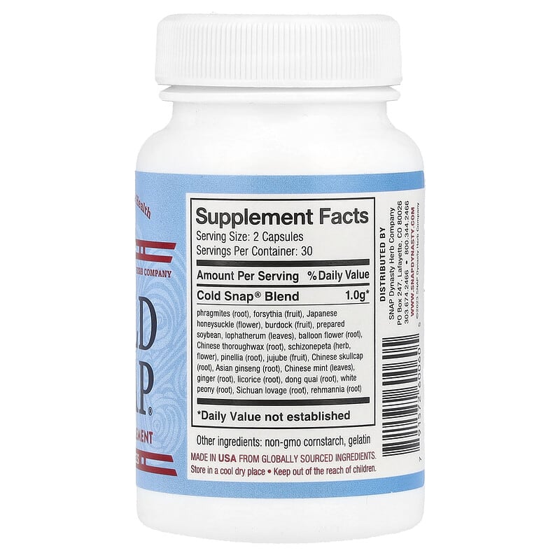 Snap Dynasty Cold Snap 60 Capsules Tăng Cường Sức Khỏe