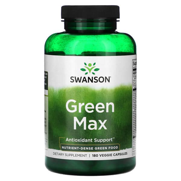 Viên uống Green Max Swanson 180 viên thực vật bổ sung sức khỏe
