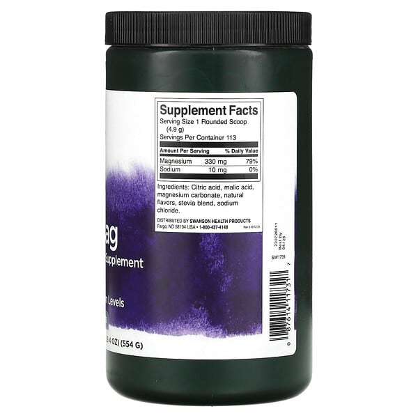 Nước uống Swanson Mellow Mag vị Cam 20 oz 554g