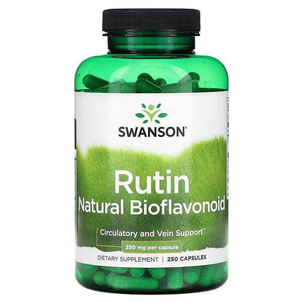 Viên uống Rutin tự nhiên 250mg Swanson 250 viên
