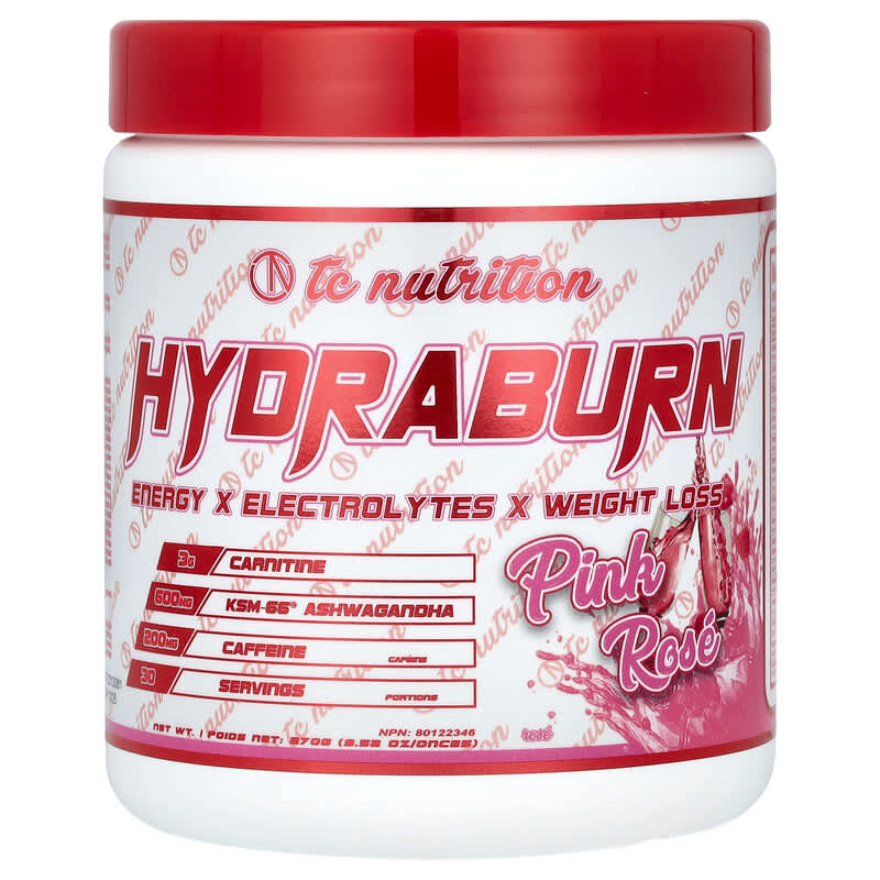 Tc Nutrition Hydraburn Pink Rose 270g Giúp Giảm Cân Ổn Định