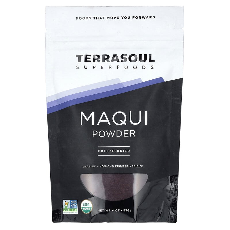 Terrasoul Maqui Powder Freeze Dried 4 oz Superfoods