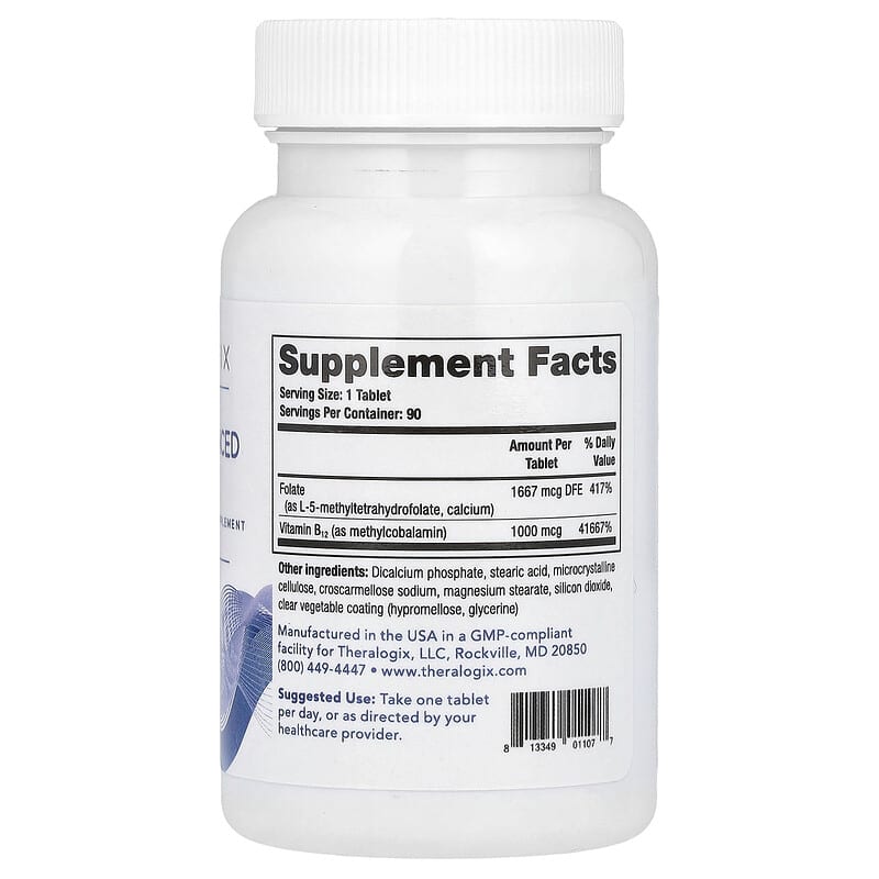 Theralogix Mtx Advanced Support Folate B12 90 Tablets