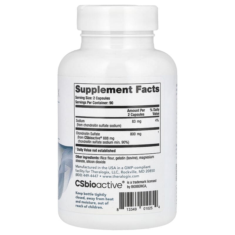 Theralogix Optiflex-C Chondroitin Sulfate 180 Capsules
