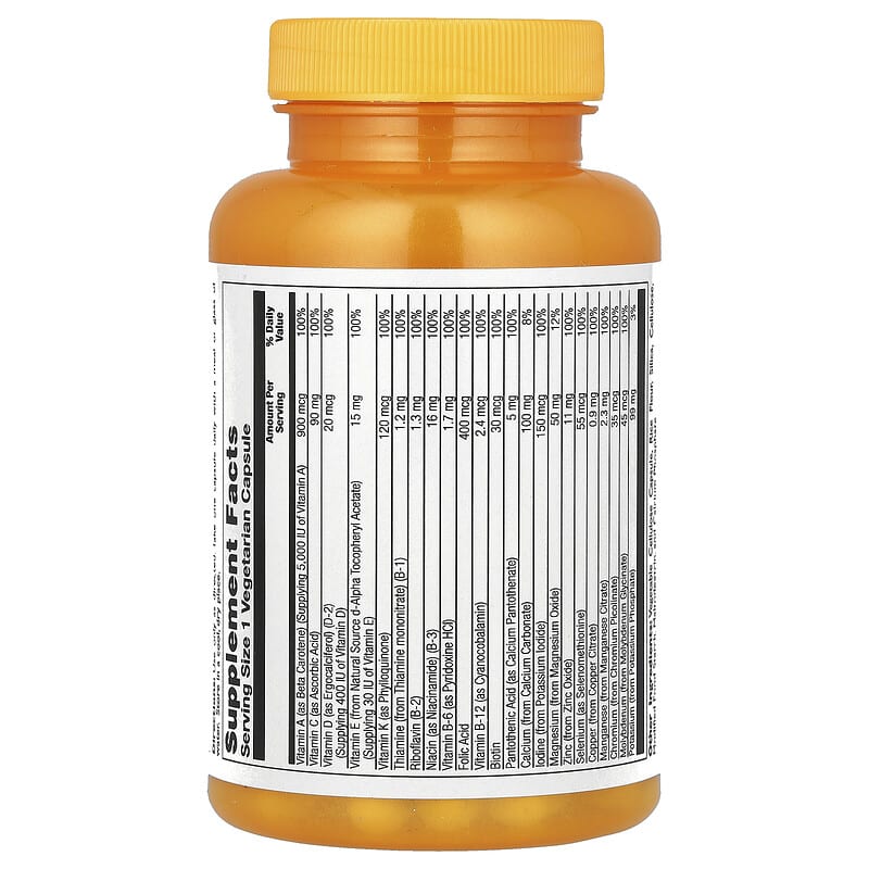 Thompson Multivitamin Iron Free 60 Vegetarian Capsules