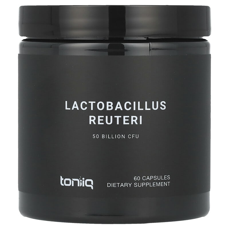 Toniiq Lactobacillus Reuteri 50 Billion CFU 60 Capsules