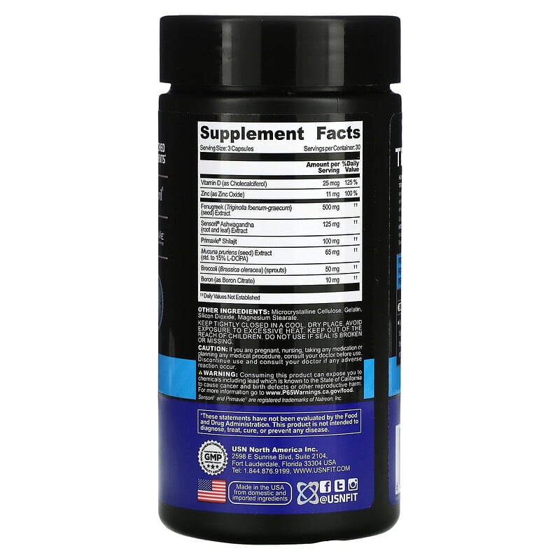 USN TEST GH Test Booster 90 Capsules | XaXi