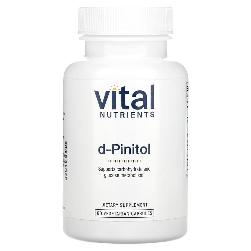 D-Pinitol 60 Viên Nén Chay Vital Nutrients Tăng Cường Sức Khỏe