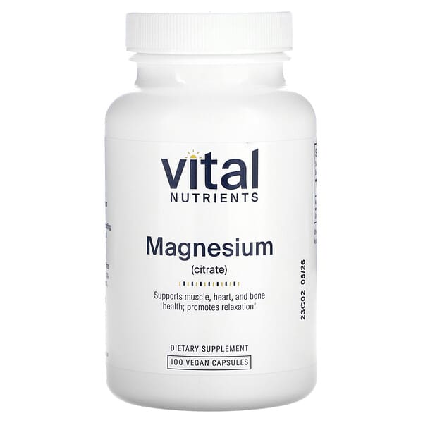 Magnesium Citrate Vital Nutrients 100 viên
