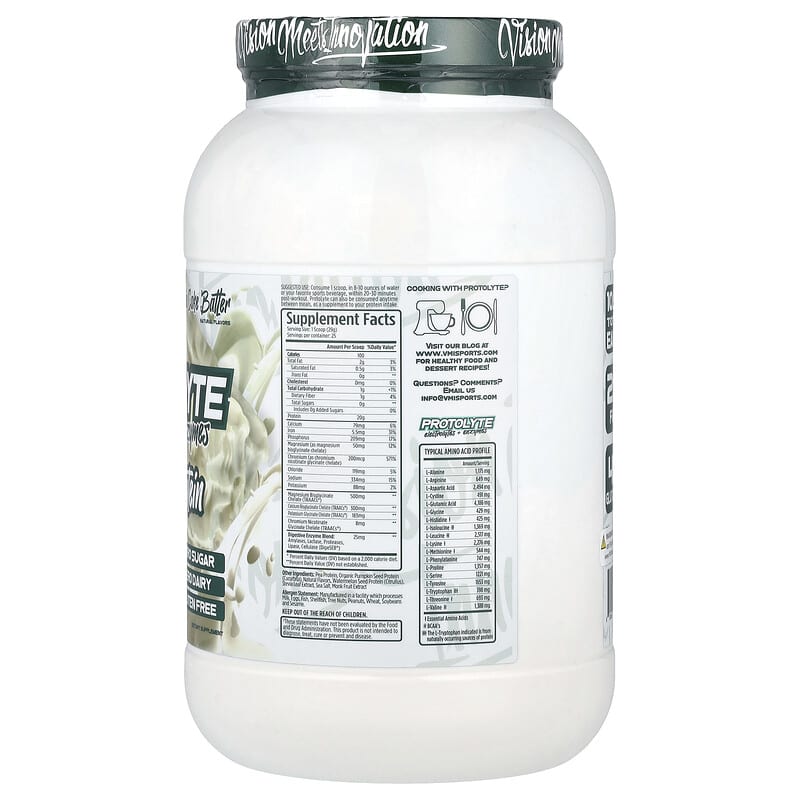 VMI Sports Protolyte Plant Protein Vanilla Cake Batter 1.6Lb
