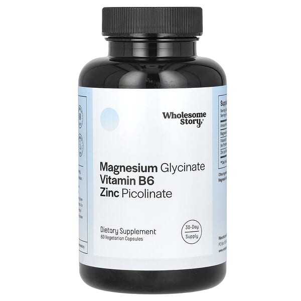 Viên uống Wholesome Story Magnesium Glycinate 60 viên