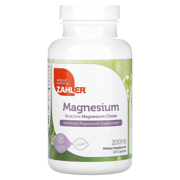 Magnesium Citrate Bioactive 200mg 120 viên hỗ trợ sức khỏe